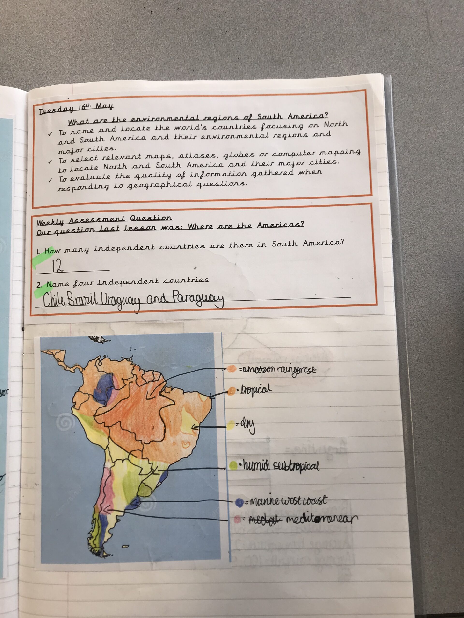 Geography - Green Lane Primary